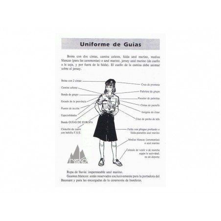 SET UNIFORME GUIA COMPAÑIA GSE